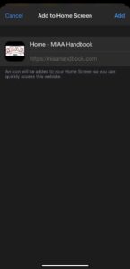 2025-26 - MIAA Handbook